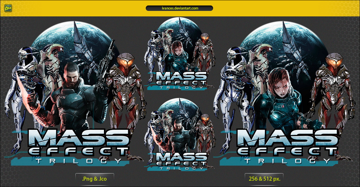 Mass Effect Trilogy - ICON by IvanCEs on DeviantArt