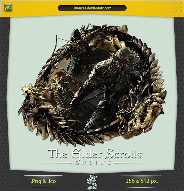 The Elder Scrolls: Online - ICON v2 by IvanCEs on DeviantArt