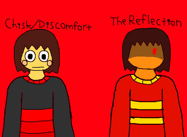 UnderFell Chisk/Discomfort and the reflection by xXSnekerDoodleXx on ...