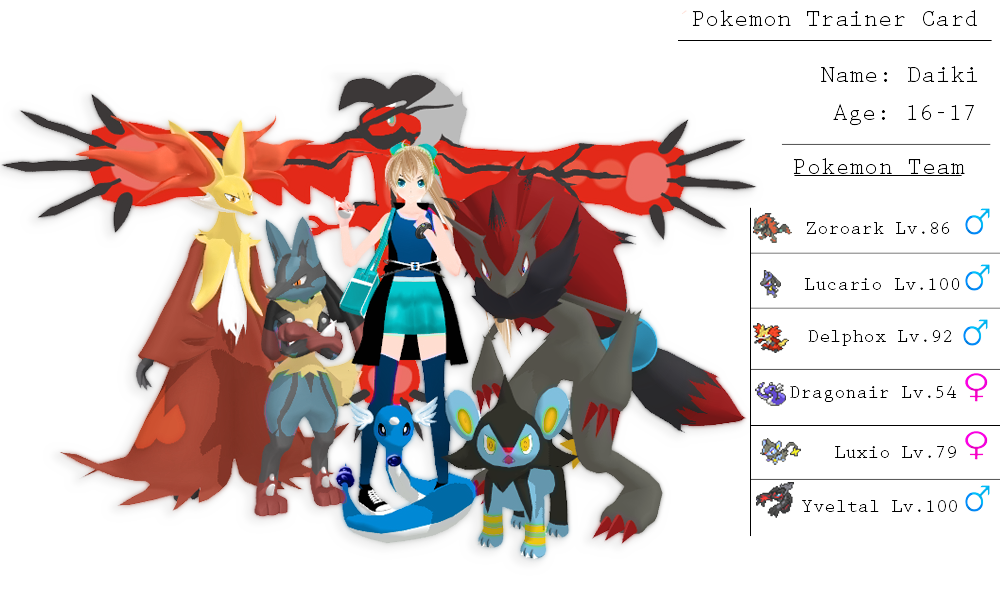 :~Pokemon Trainer Card~: Daiki Takahashi by DaikiTakahashi on DeviantArt