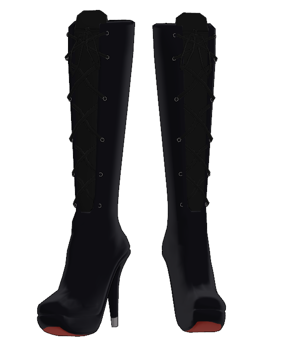 MMD DL: Heel boots by Theshadowman97 on DeviantArt