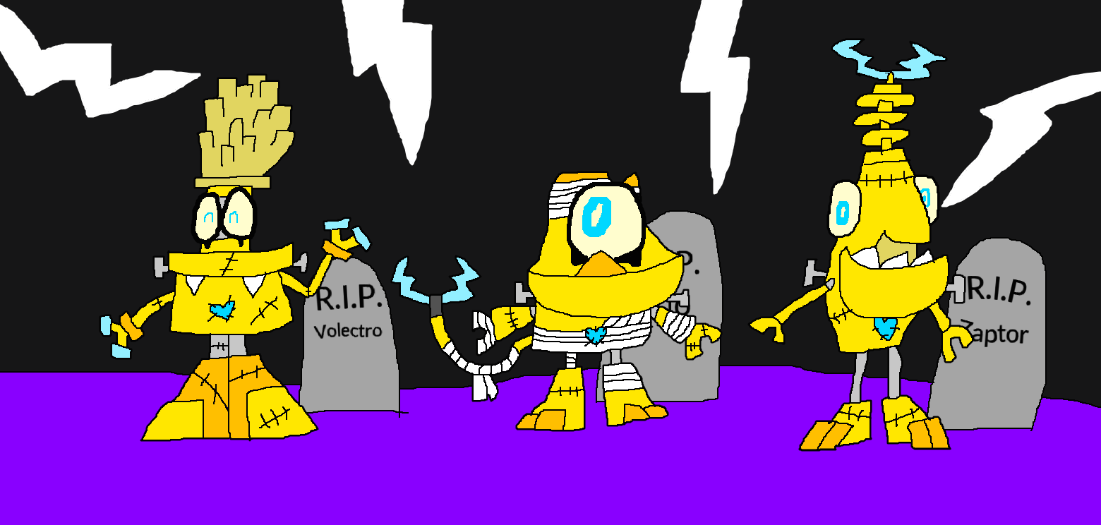 Mixels - Zombie Electroids by Princess-Josie-Riki on DeviantArt