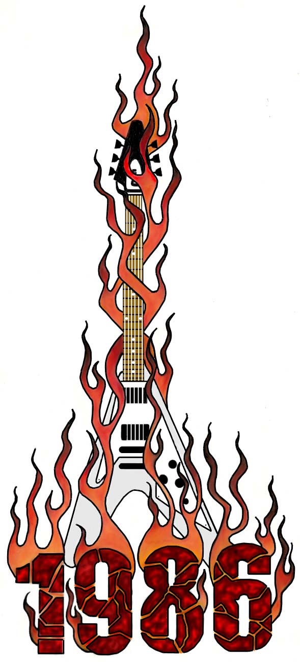 Flying V Tattoo