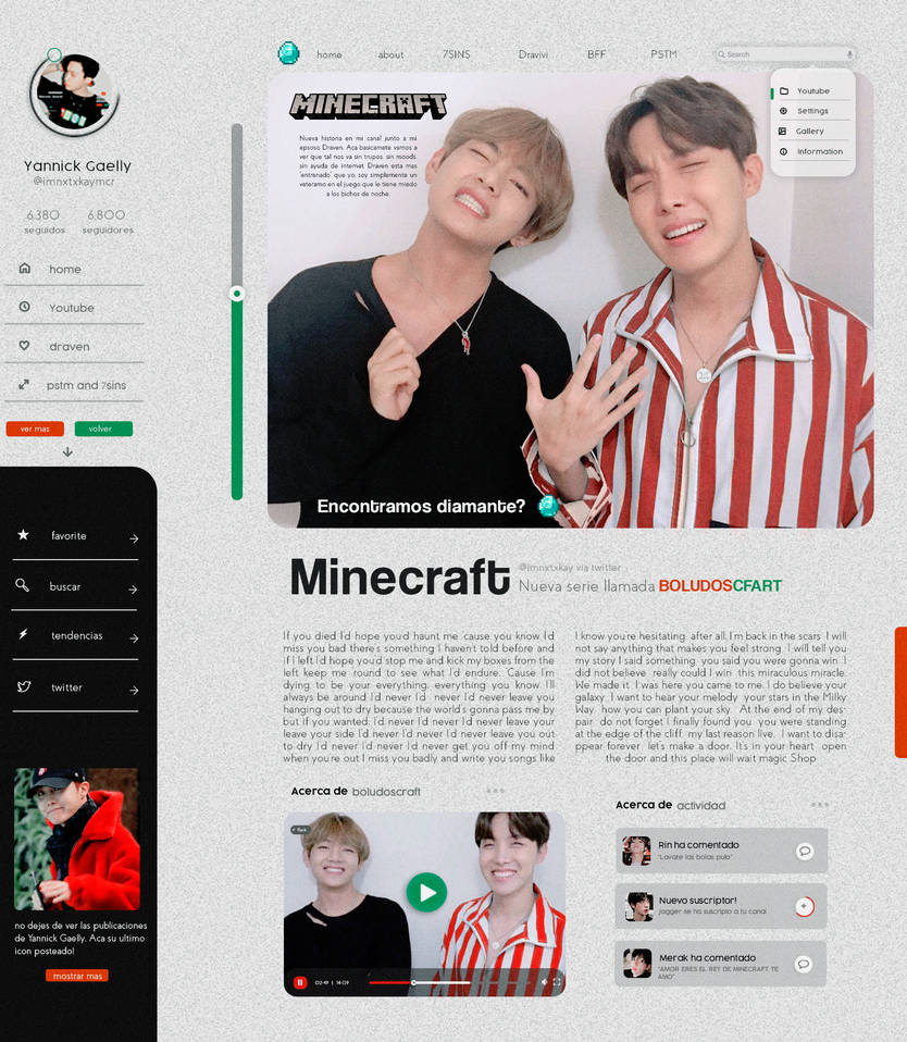 MinecraftTEMPLATE by moonlightzoe on DeviantArt