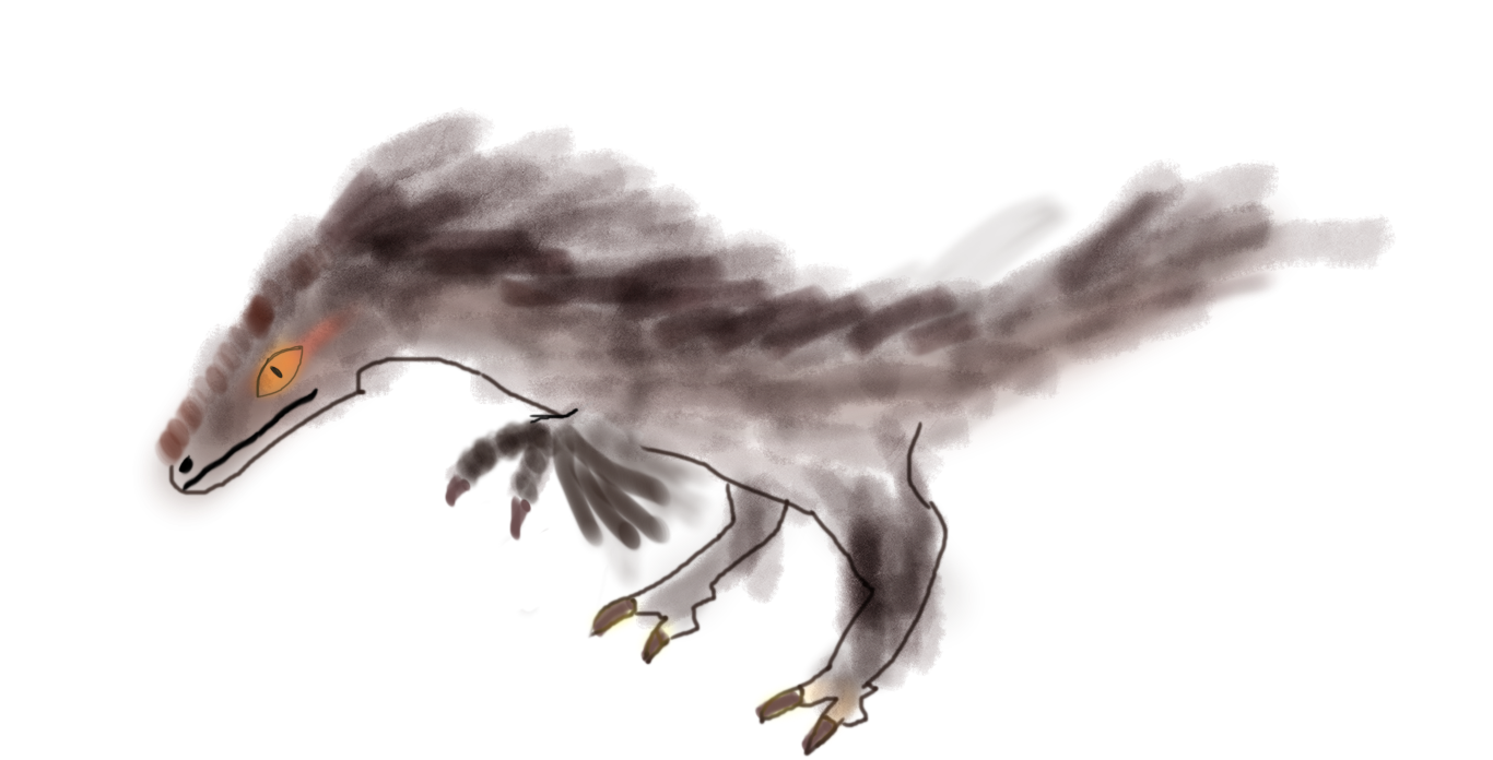 Utahraptor (forest ice version.) 1 by serre25 on DeviantArt