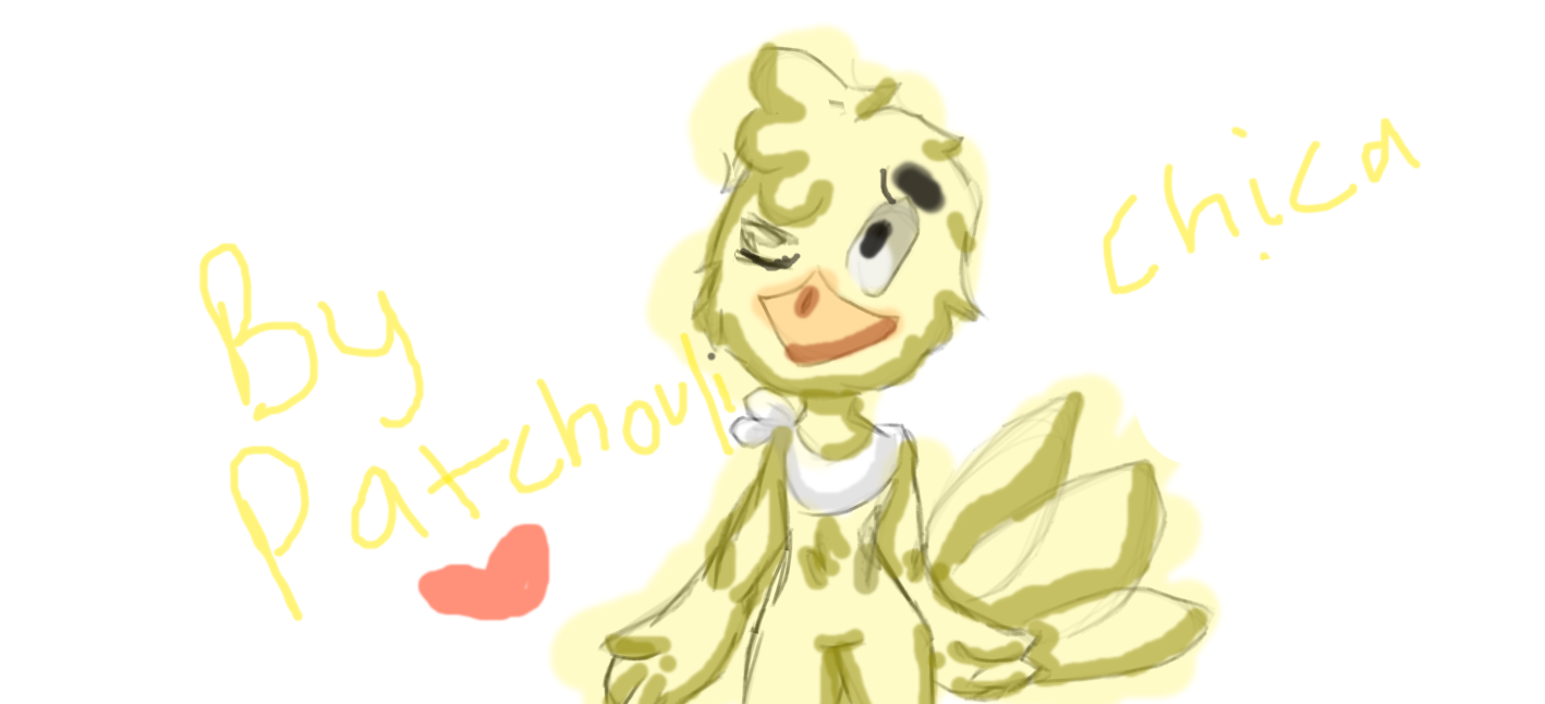 how i draw chica by peonypatchouli on DeviantArt