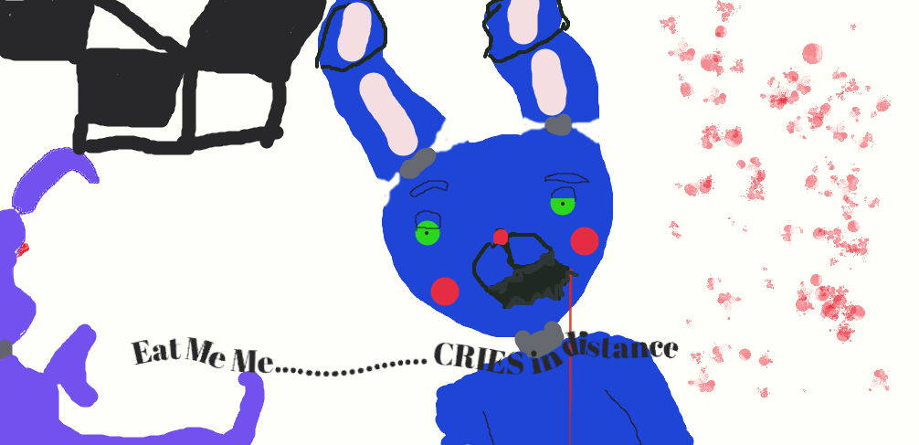 Eat me me Five Nights At Freddys by SaukiMarrowMallo on DeviantArt