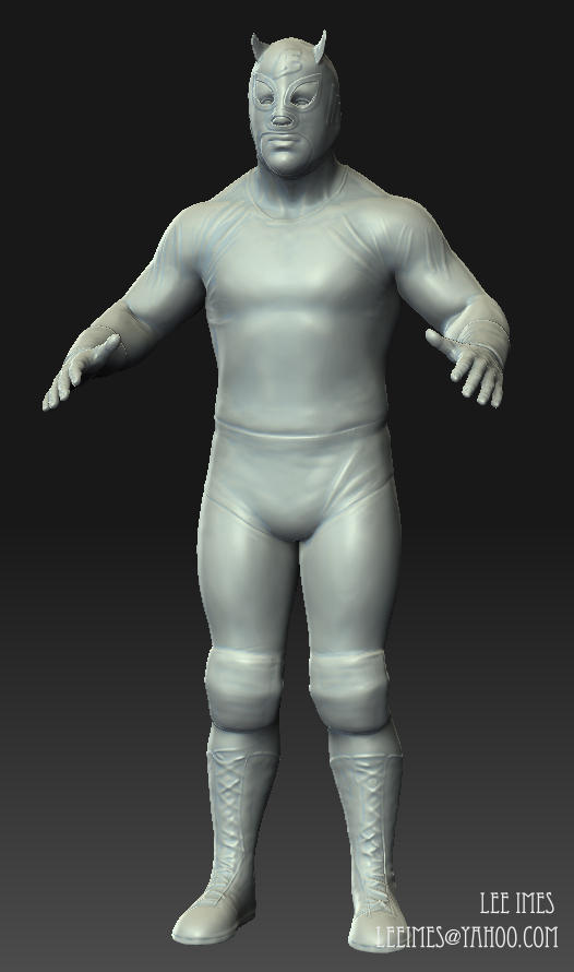 Super Eric sculpt turntable by Dozogovi on DeviantArt