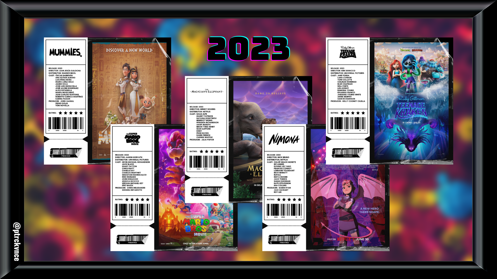 2023 Animated Movies Folder Icon by Ptrckvnce on DeviantArt