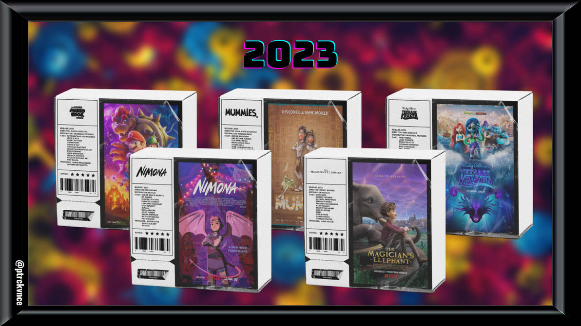 2023 Animated Movies Folder Icon by Ptrckvnce on DeviantArt