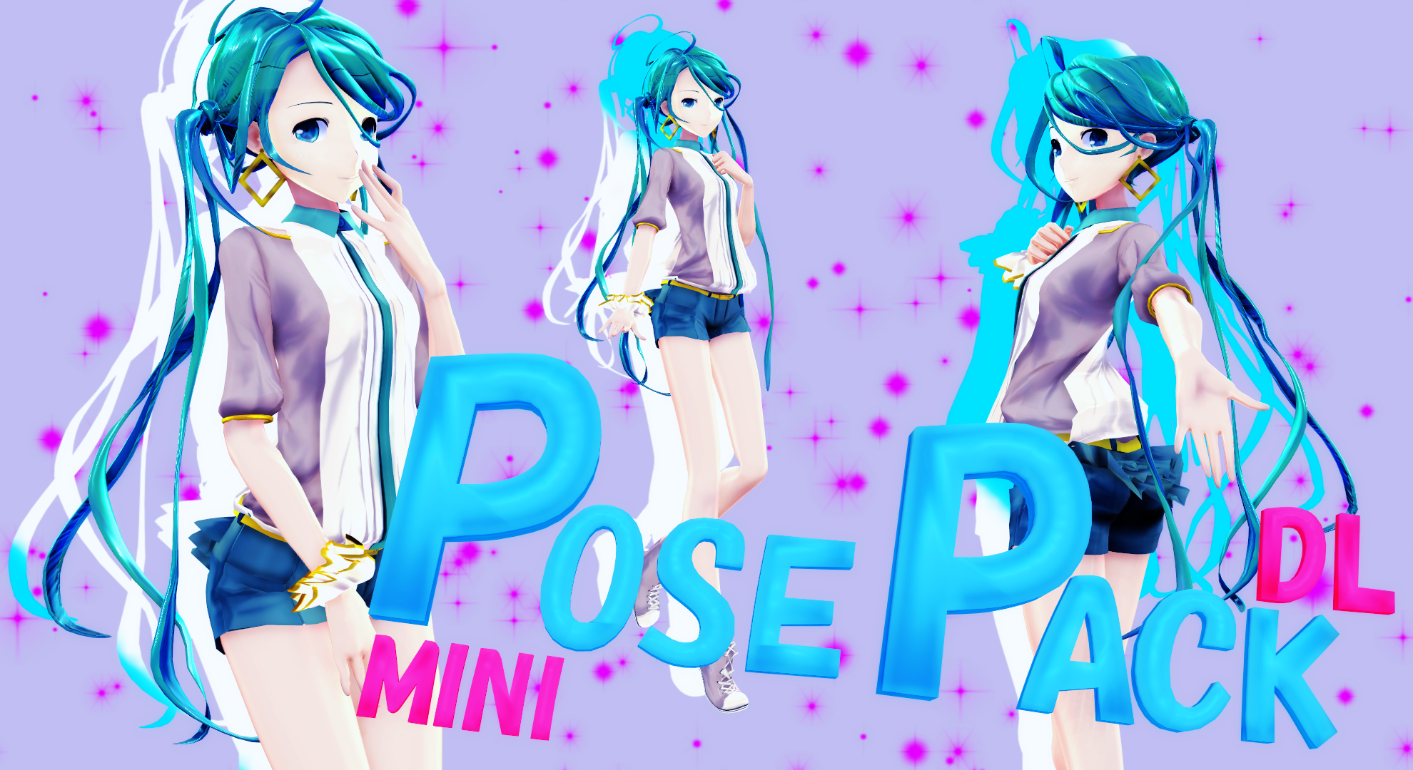[MMD] Pose Pack (MINI) DL by MikuTatsune25v on DeviantArt