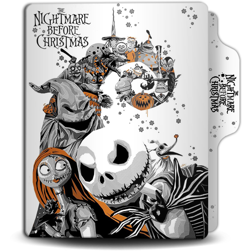 The Nightmare Before Christmas - icon movie folder by Appleseed79 on ...