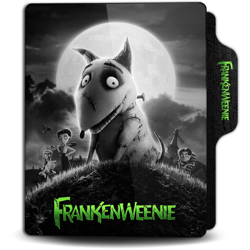 Frankenweenie - icon movie folder by Appleseed79 on DeviantArt