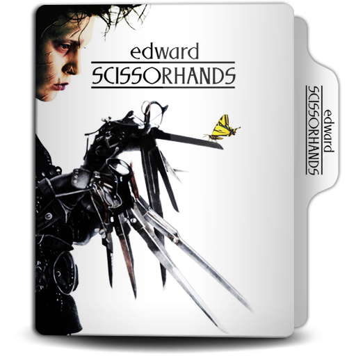 Edward Scissorhands - icon movie folder by Appleseed79 on DeviantArt