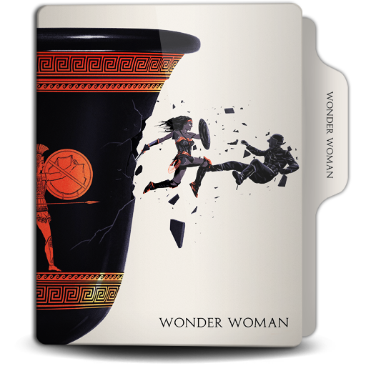 Wonder Woman - icon movie folder by Appleseed79 on DeviantArt