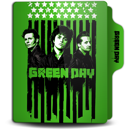 Green Day - Music folder icon by Appleseed79 on DeviantArt
