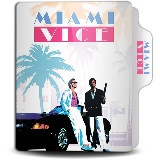 Miami Vice - TV show Folder Icon by Appleseed79 on DeviantArt