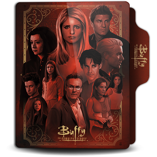 Buffy The Vampire Slayer - TV show Folder Icon by Appleseed79 on DeviantArt