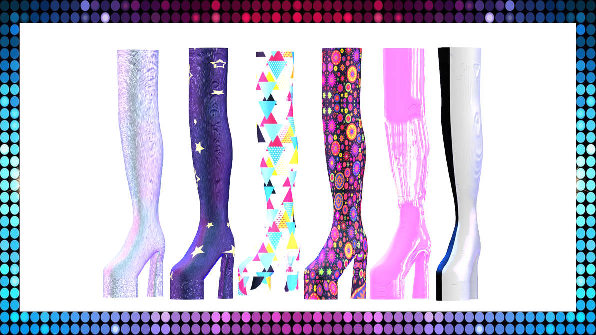 Disco boots - MMD download by HoshichoM on DeviantArt