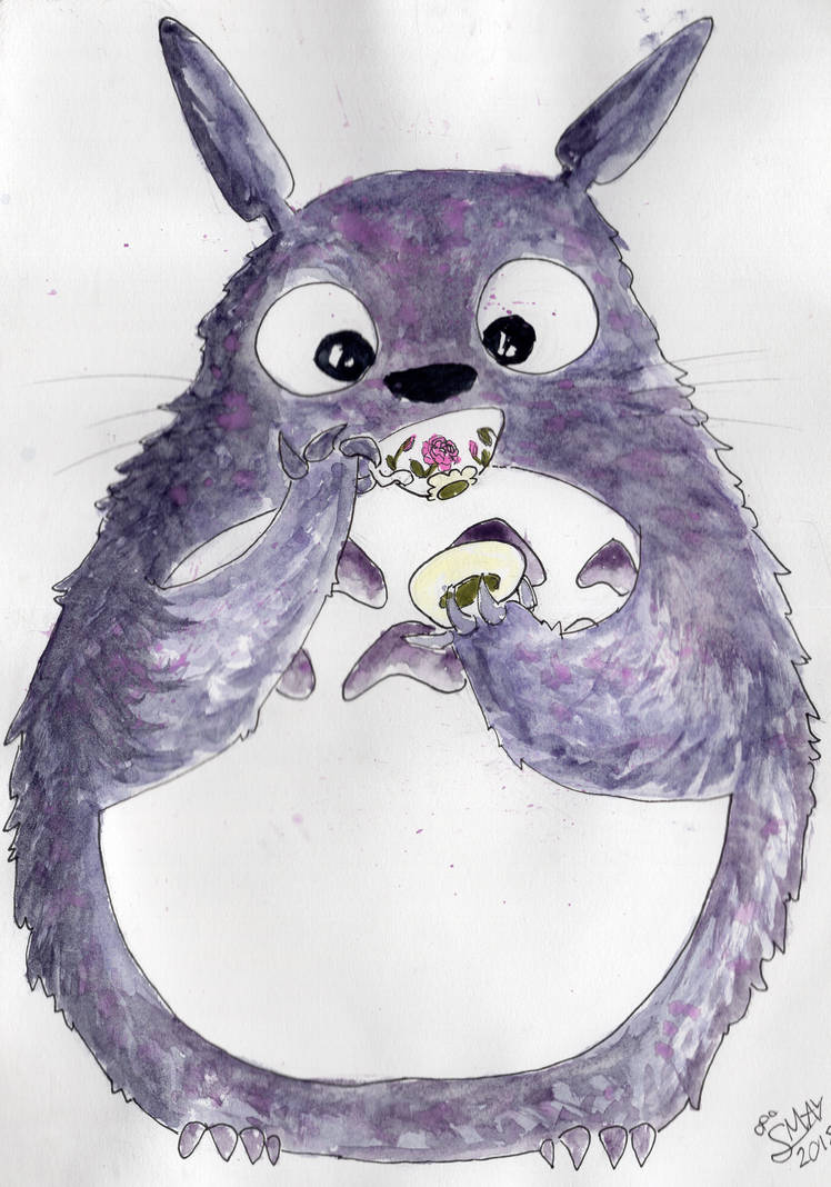 Fancy Totoro by Gladpus on DeviantArt