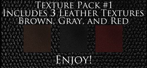 Leather texture pack by SynchronicityGFX on DeviantArt