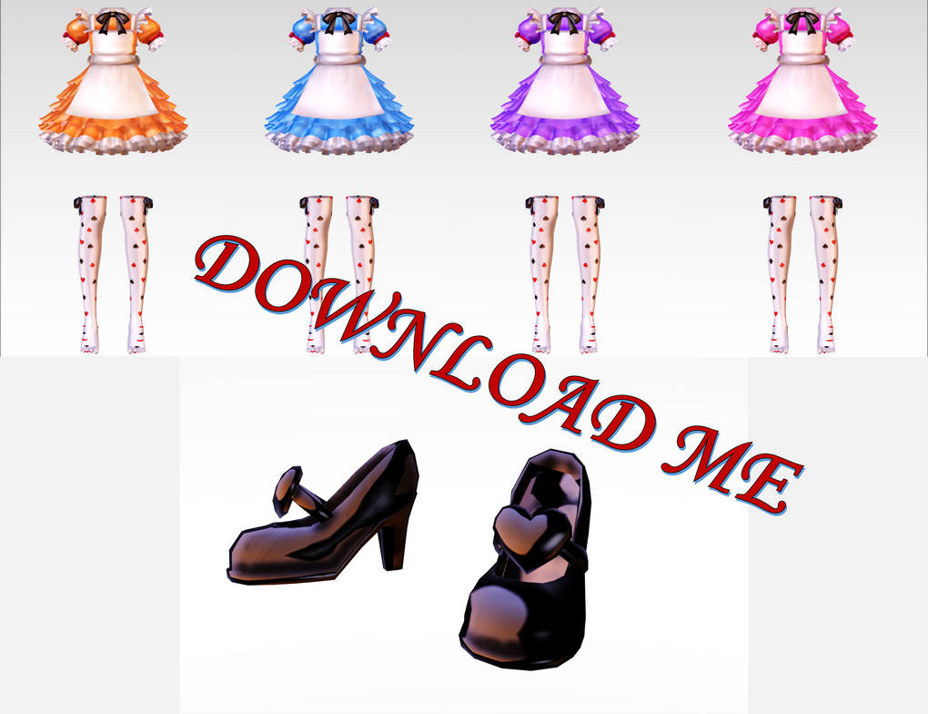 [MMD - Parts] Dress Alice - TERA [Update 2.0] by EriPhantomhive on ...