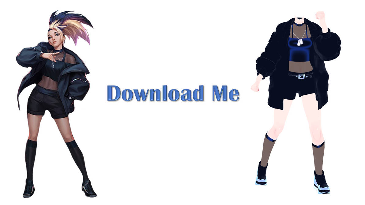 [MMD - Base] Akali Baddest DL by EriPhantomhive on DeviantArt