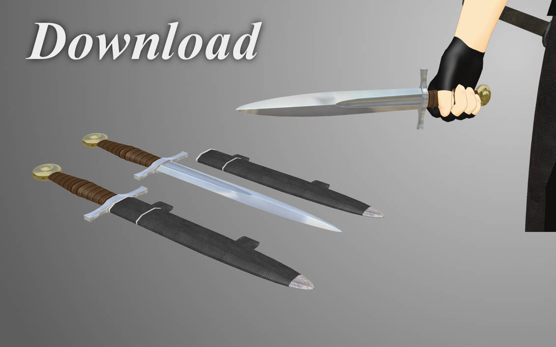 [MMD] Sword-hilt dagger [REMOVED] by Wampa842 on DeviantArt
