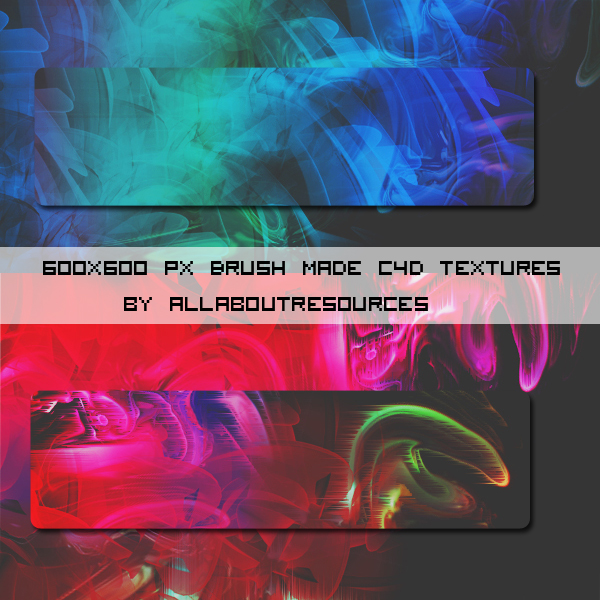 Brush-Made C4D Textures by AllAboutResources on DeviantArt