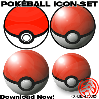 Pokeball Icon Set by Phaeton99 on DeviantArt