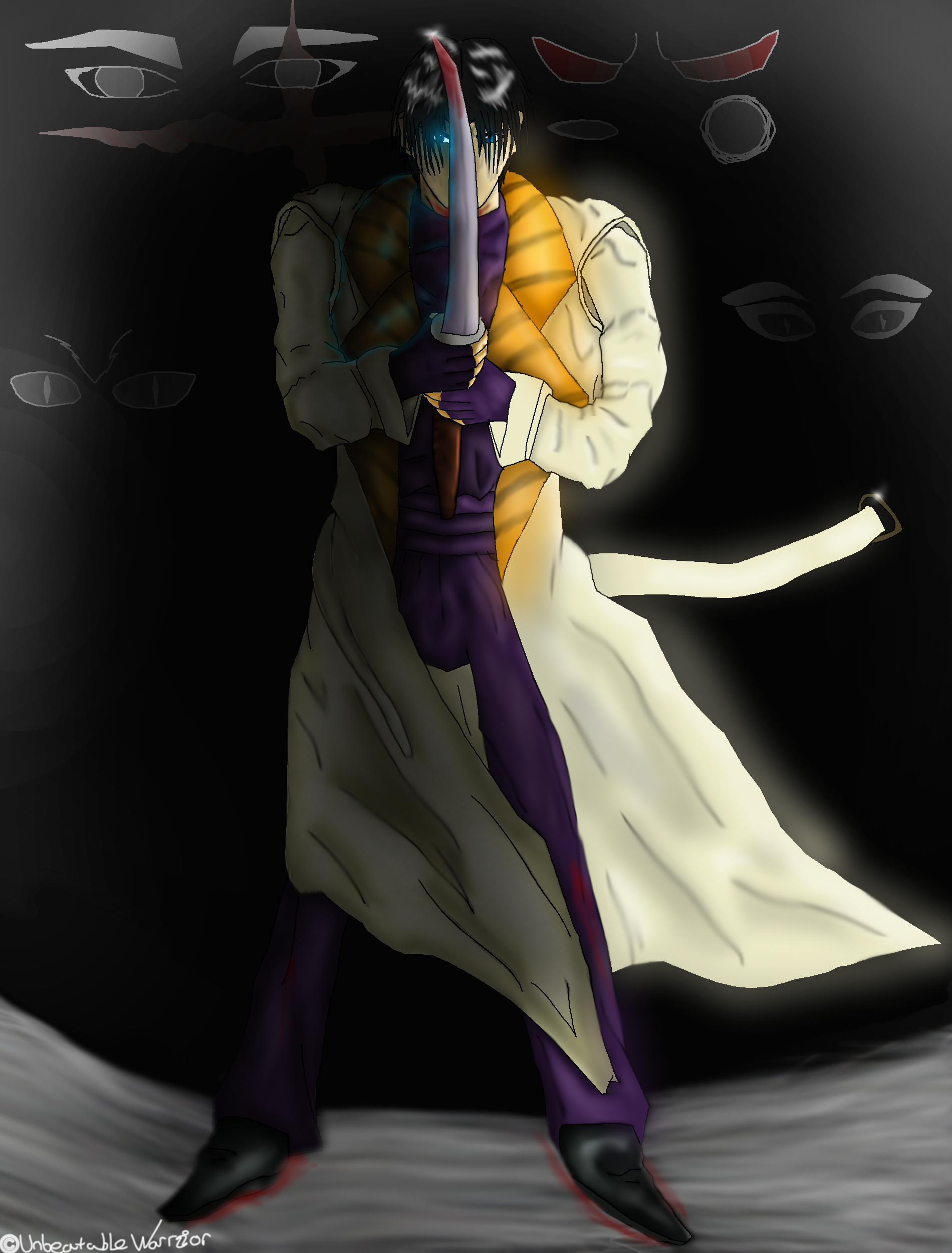 Aoshi Shinomori (Finished!) by UnbeatableWarrior on DeviantArt