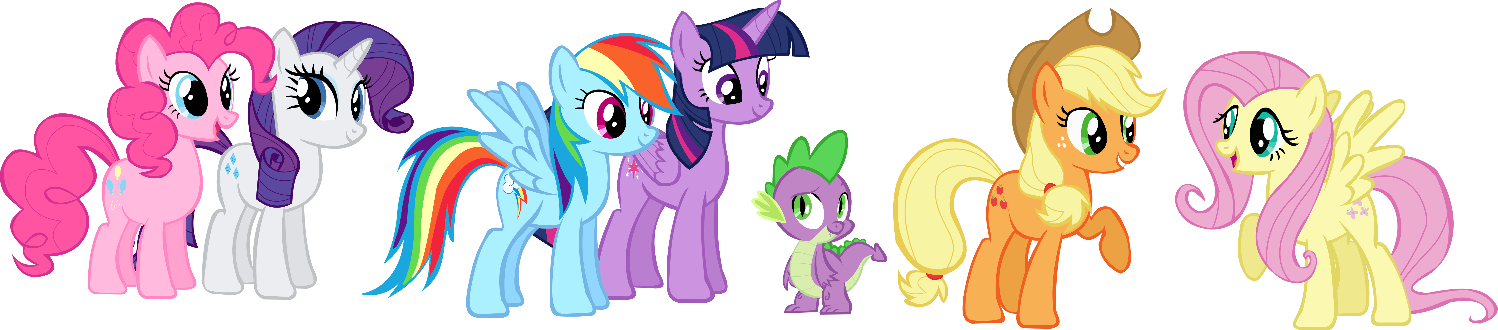 MLP Character Vectors by thebosscamacho on DeviantArt