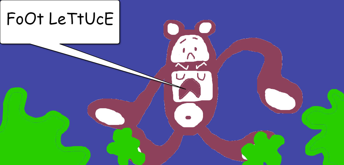 foot lettuce reaches infinity by BestArtist2005 on DeviantArt