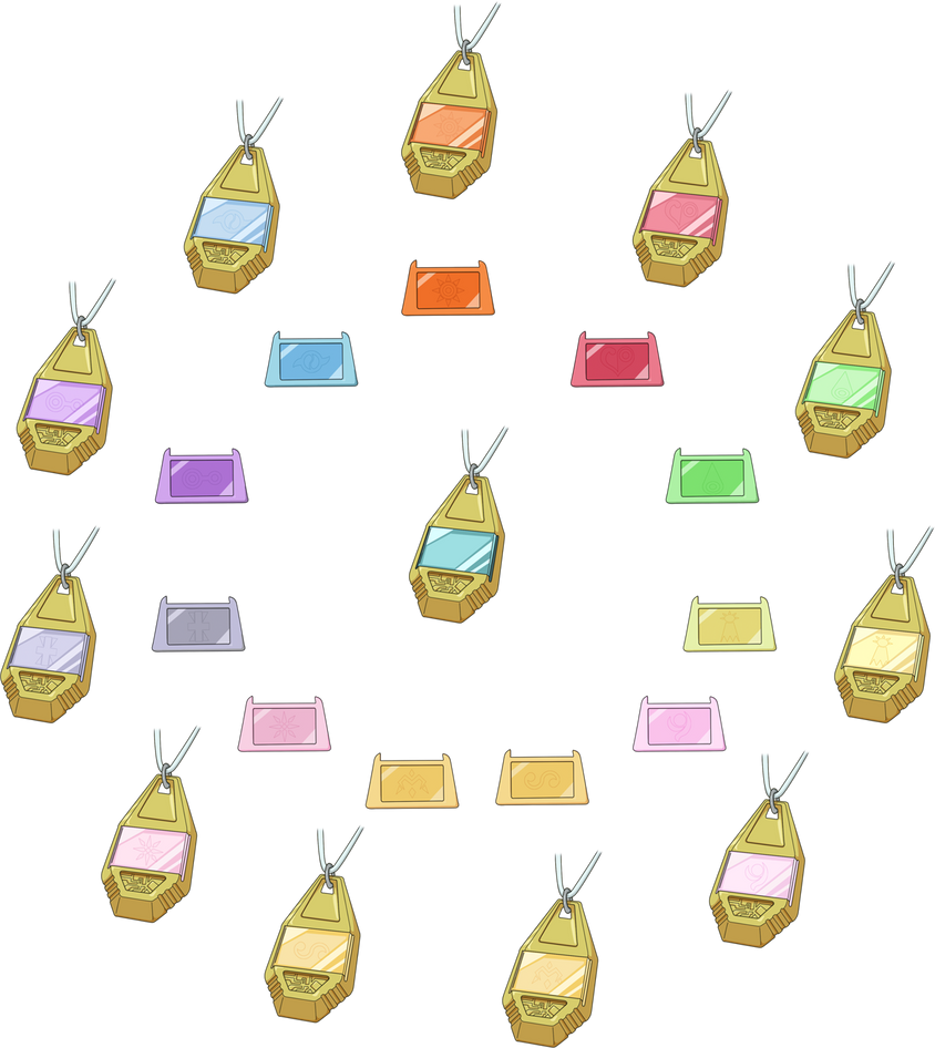 Digimon Adventure - All Crests and Tags HD + Lines by NelaNequin on ...