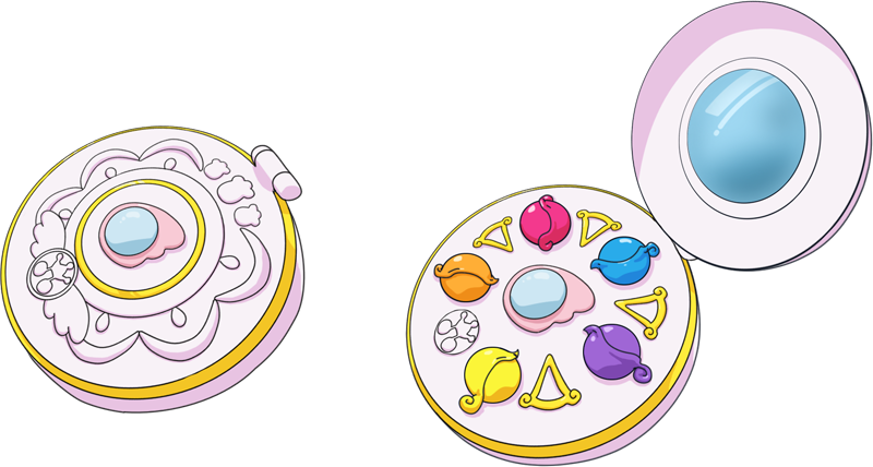 Ojamajo Doremi Dokkan - Hana-chan no Compact by NelaNequin on DeviantArt