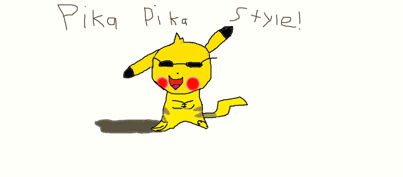 Psy Pikachu by ImAwesomeAtArt on DeviantArt
