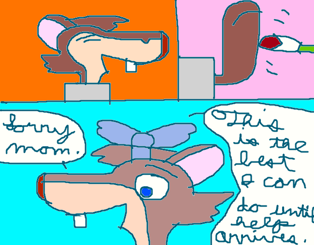 Stuck In Pipe Comic by Wolf492 on DeviantArt