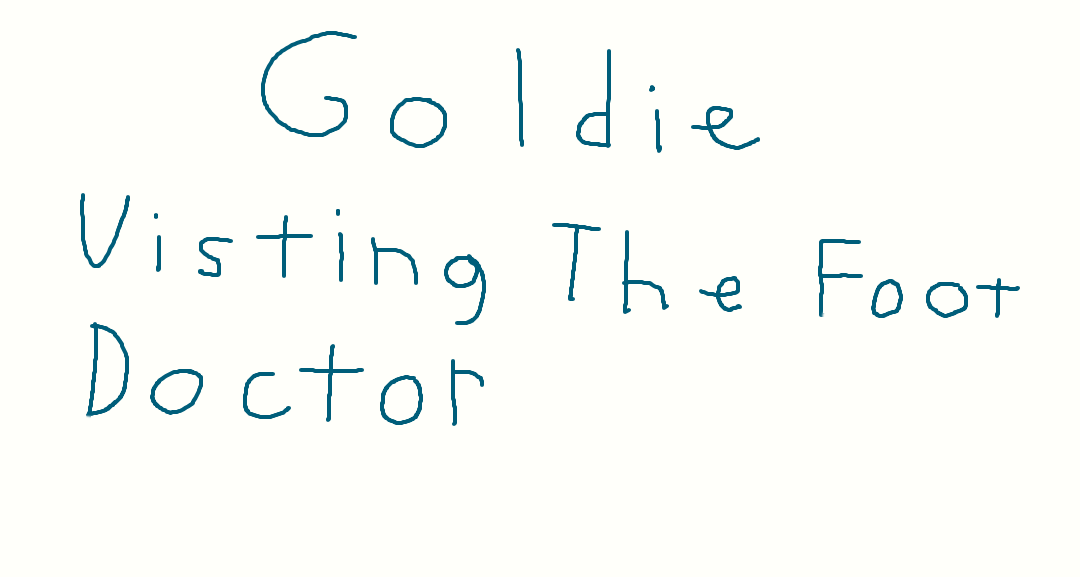 Goldie Visiting The Foot Doctor by Wolf492 on DeviantArt
