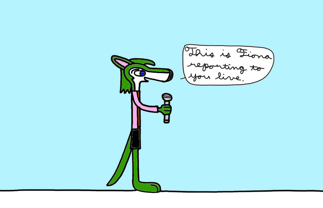 Fiona The News Reporter by Wolf492 on DeviantArt