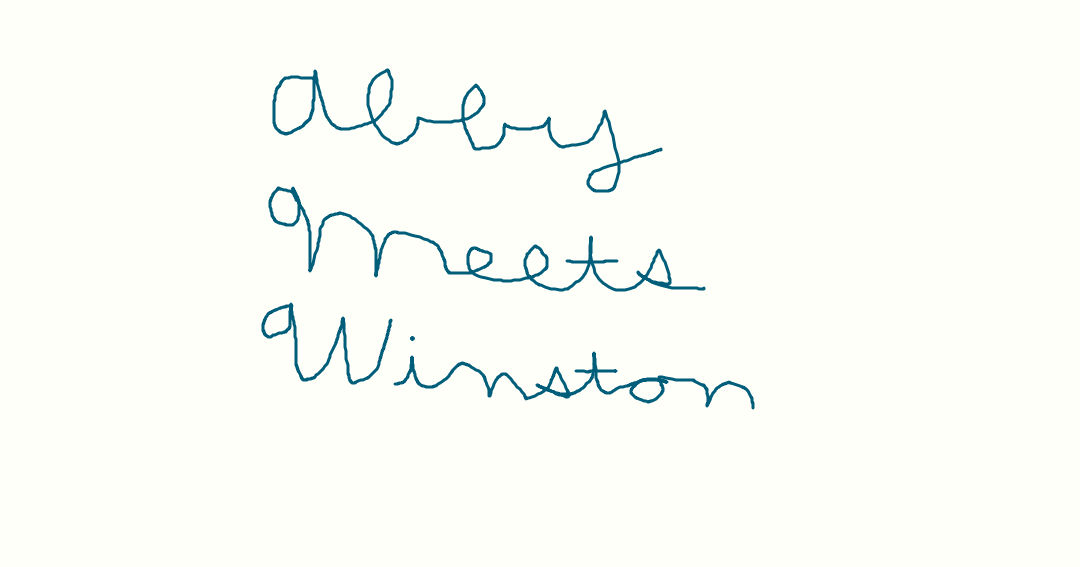 Abby Meets Winston by Wolf492 on DeviantArt