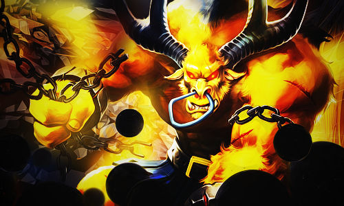 [PSD] Alistar - League of Legends by Ellanna-Graph on DeviantArt