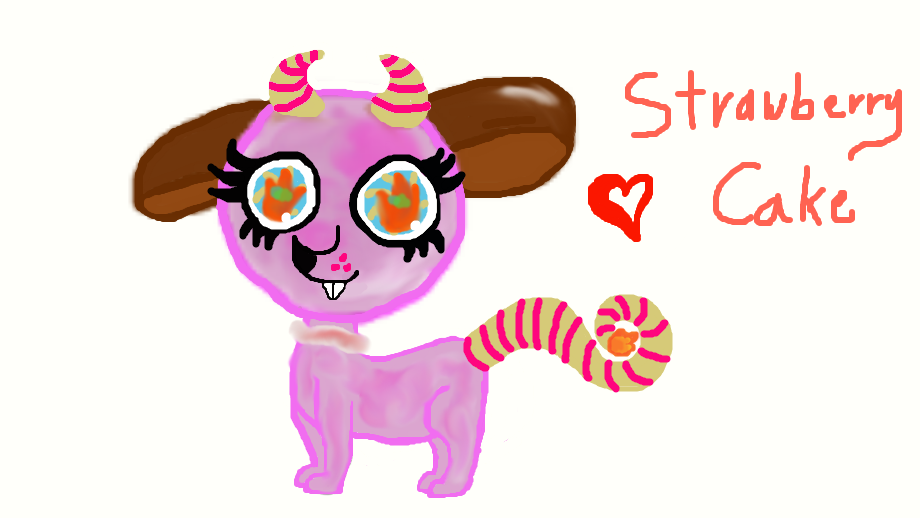 OC- Strawberry Cake by GingerKingfisher on DeviantArt