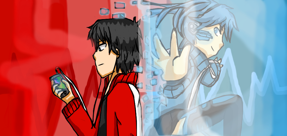 Kisaragi Shintaro and Ene Takane Wallpaper by Megpoid1234 on DeviantArt