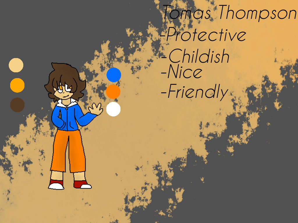 Tomas Thompson by WolveTheGamerWolfy on DeviantArt