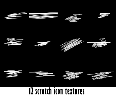 12 Scratch Icon Textures by Defreve on DeviantArt