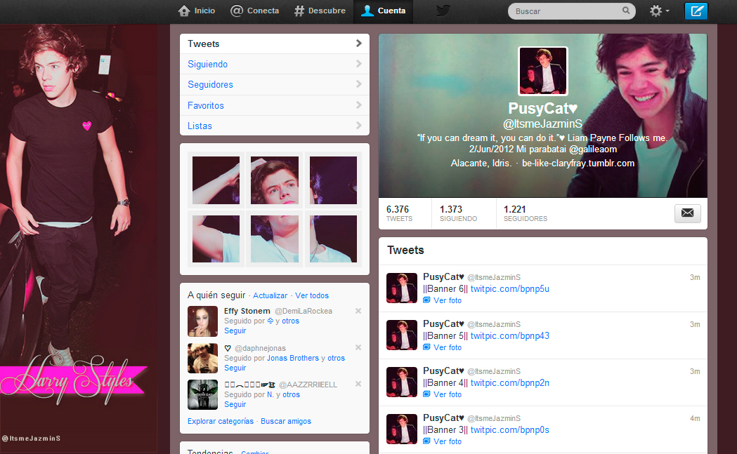 Harry Styles Twitter Pack by LalalandEditions on DeviantArt