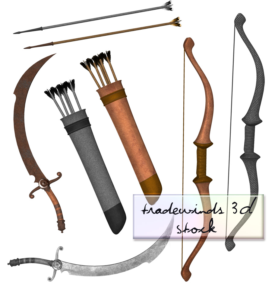 TW3D Swords and Arrows by TW3DSTOCK on DeviantArt