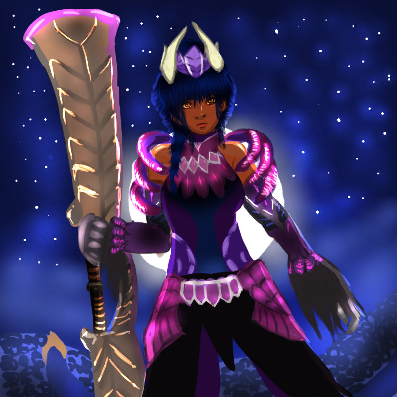 Blair monster hunter oc by PretenderEnder on DeviantArt