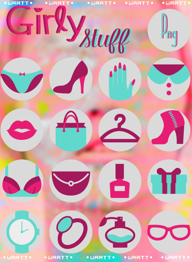 Girly Stuff Png by Waatt on DeviantArt