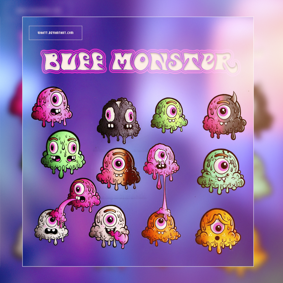 Buff Monster [PNG] by Waatt on DeviantArt